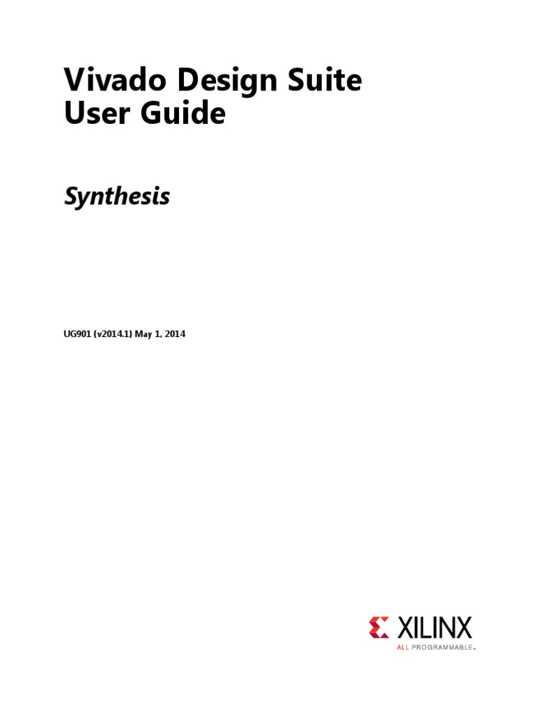 Ug901 Vivado Synthesis | PDF | Vhdl | Hardware Description Language