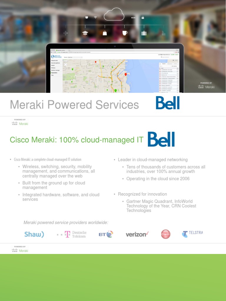 Meraki Powered Services Bell | PDF | Cloud Computing | Computer Network