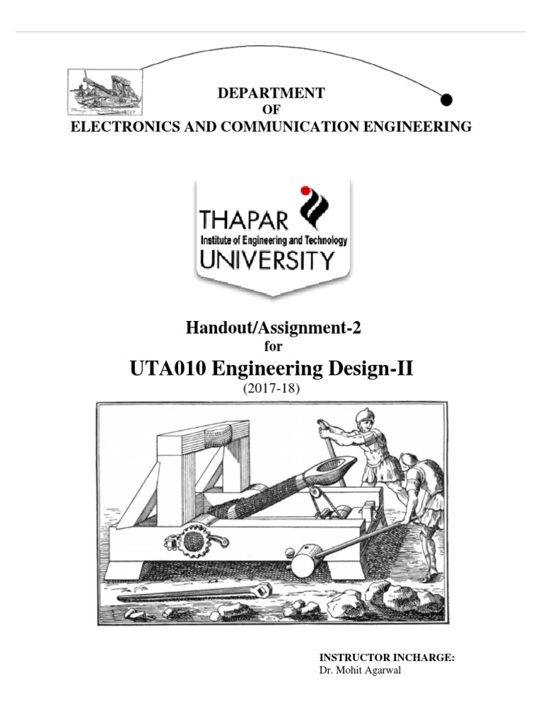 ECE Handout 2 Assignment 2 | PDF