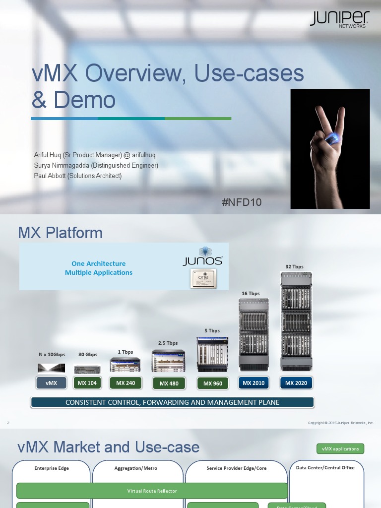 Juniper Networks VMX Overview | PDF | Virtual Private Network ...