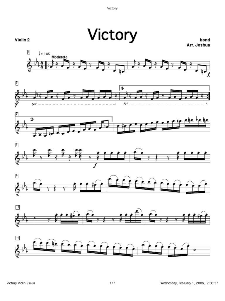 BOND Victory 2 1 PDF | PDF