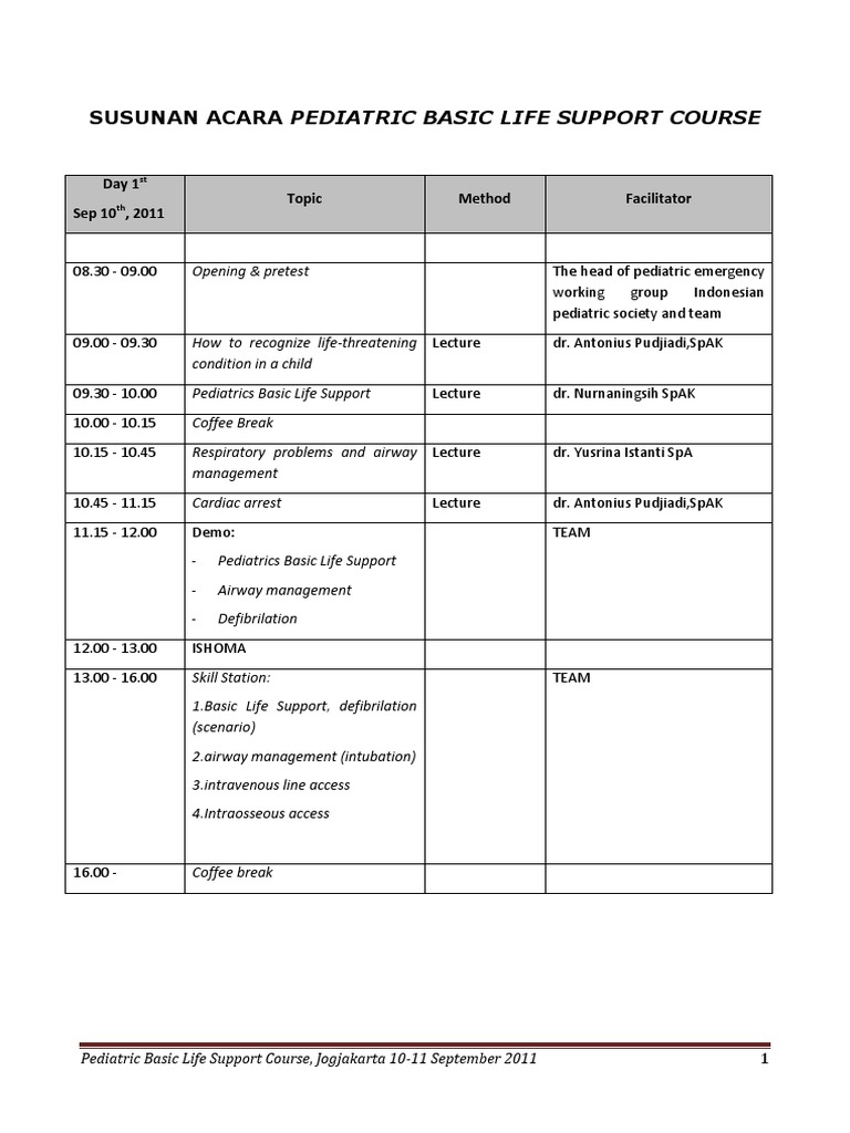 Basic Life Support | PDF