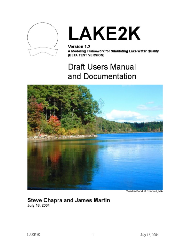 Identifying Unsustainable Lakes with LAKE2K | PDF | Visual Basic For ...