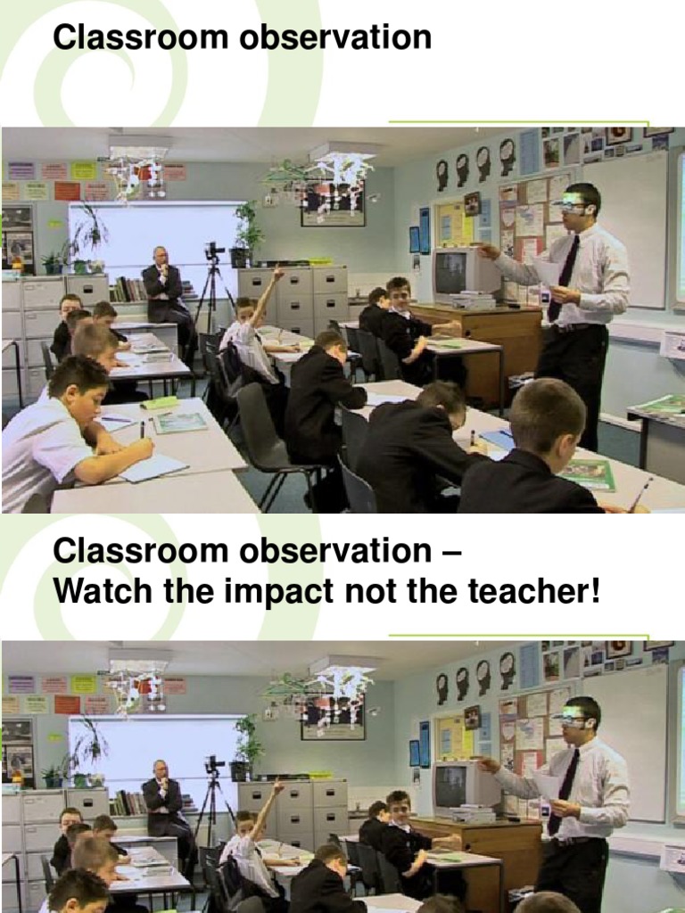 Classroom Observation Hattie | PDF | Teachers | Quality Of Life