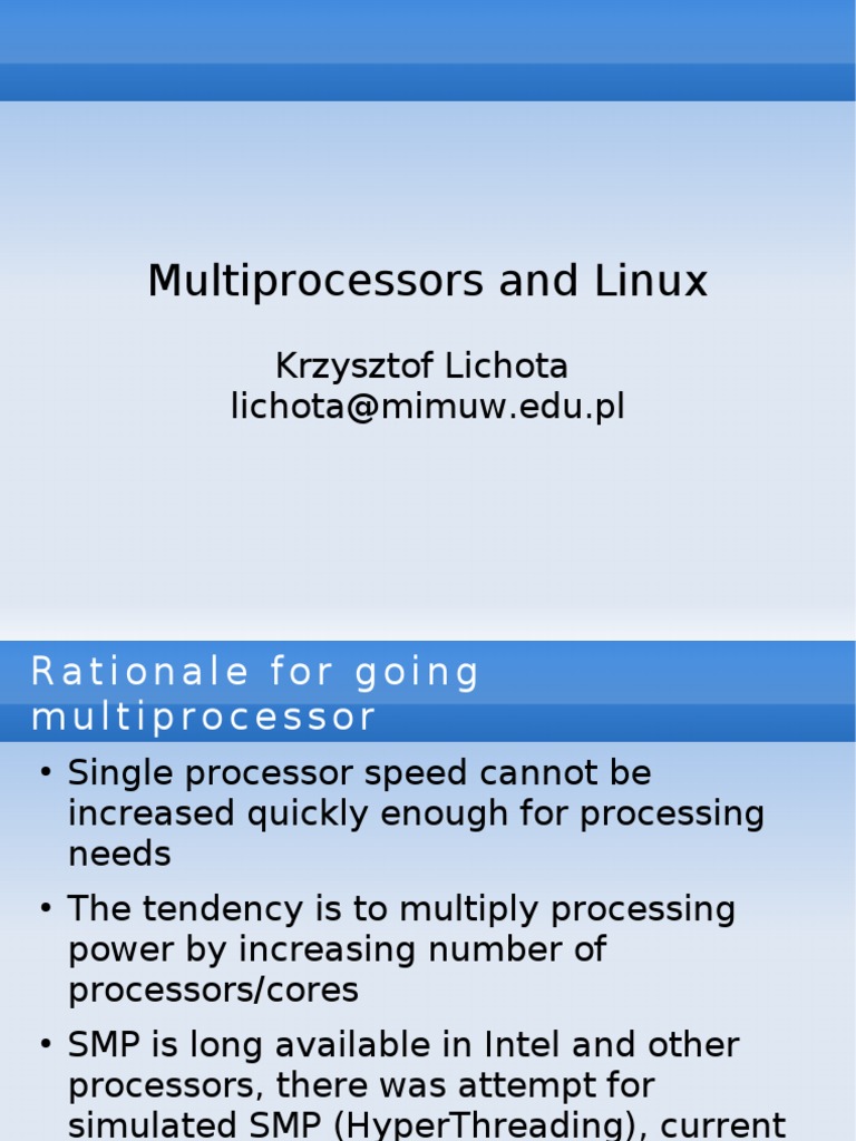 10 Multiprocessors | PDF | Central Processing Unit | Cpu Cache