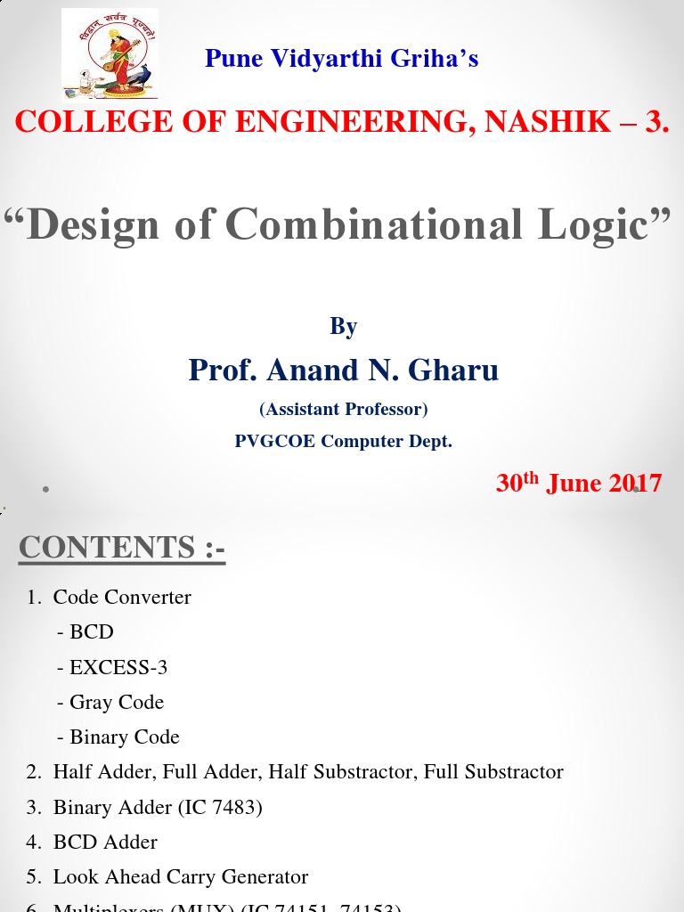 Combinational Logic Design Pdf Binary Coded Decimal Theory Of Computation