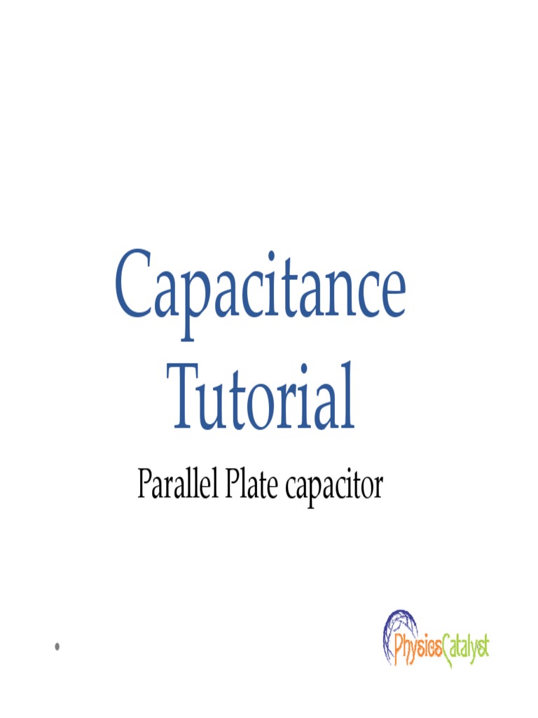 How To Solve Capacitance Problem | PDF
