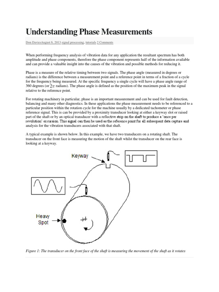 Understanding Phase Measurements | PDF | Complex Number | Phase (Waves)