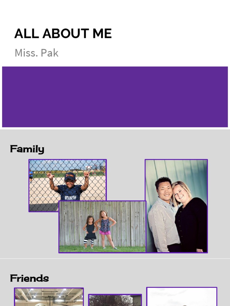 All About Me 2 | PDF