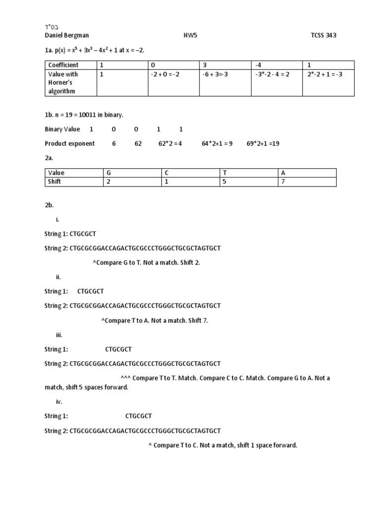 TCSS 343 HW5 | PDF | Algorithms | Algorithms And Data Structures