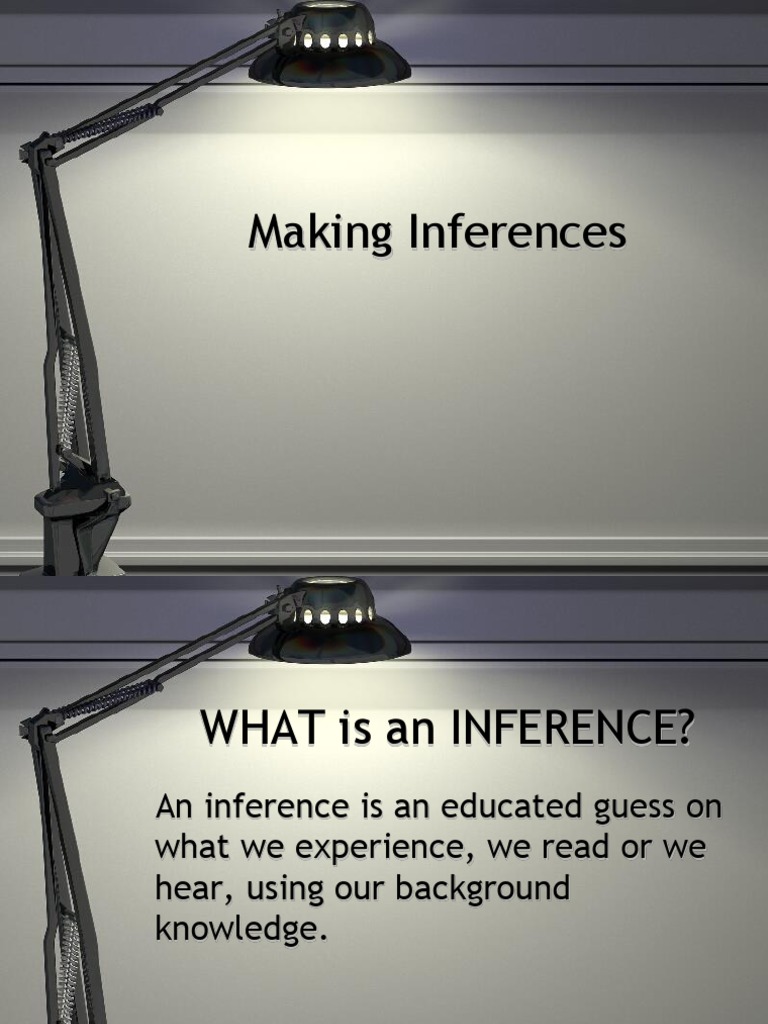 Making Inferences-2 | PDF | Self-Improvement | Wellness