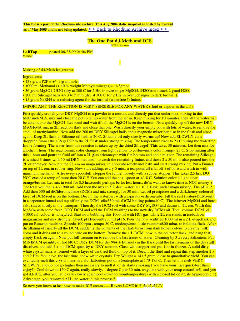 Meth | PDF | Chemistry | Nature