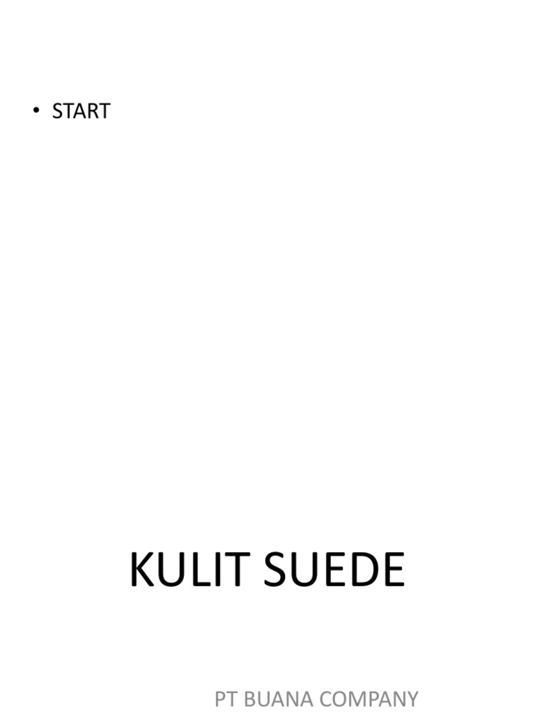 Kulit Suede | PDF