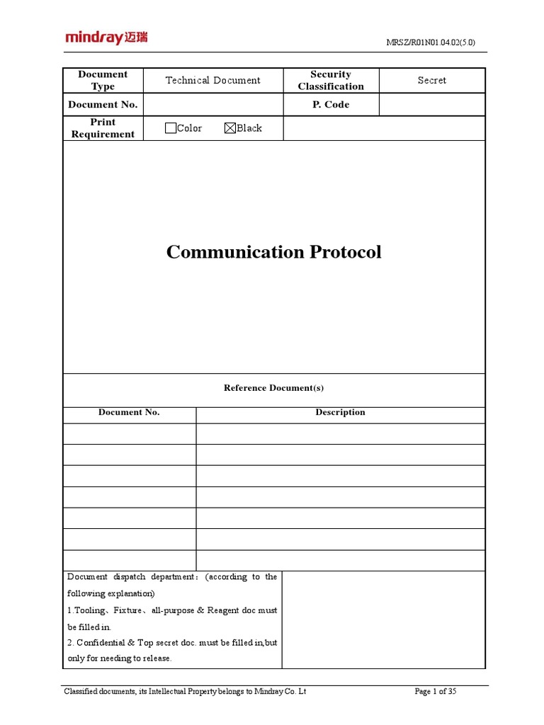 BC-20S&30S Communication Protocol V1.0 en | PDF | Ascii | Transmission ...