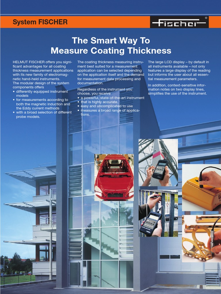 Fischer Hand Held Coating Thickness Gauges | PDF | Calibration ...
