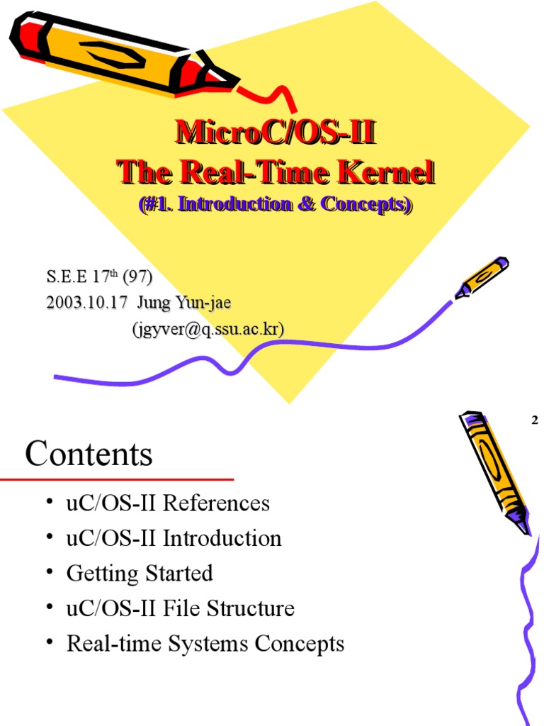 Microc/Os-Ii The Real-Time Kernel | PDF | Scheduling (Computing) | Computer Data