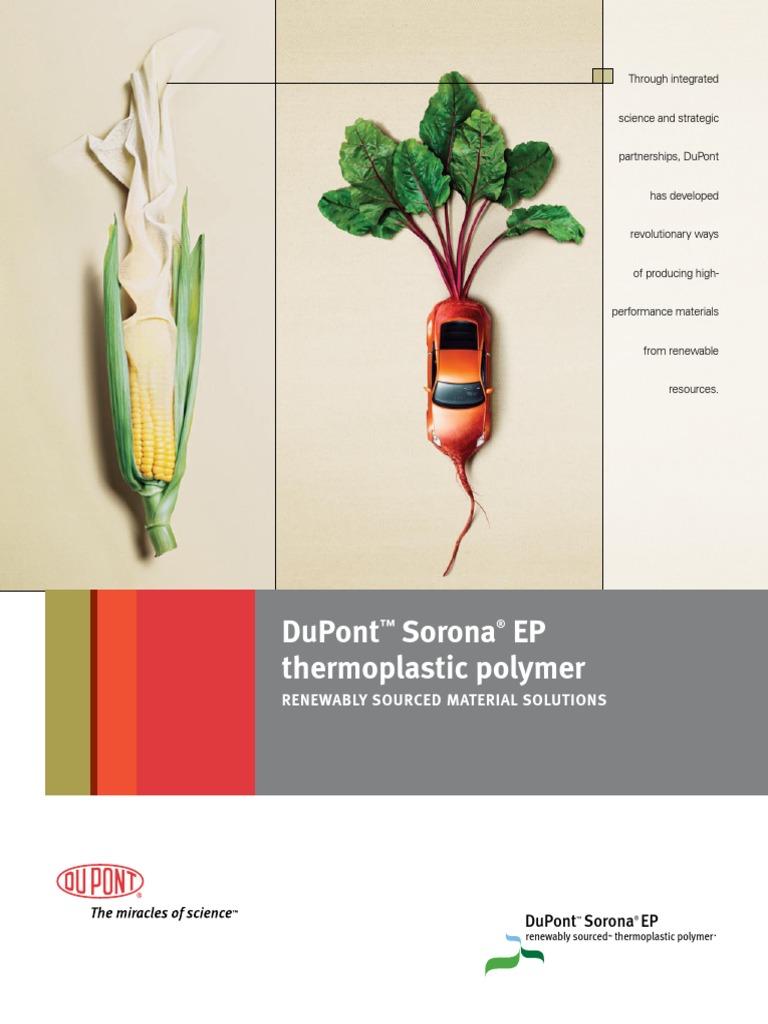 Sorona - Product Information | PDF | Thermoplastic | Polymers