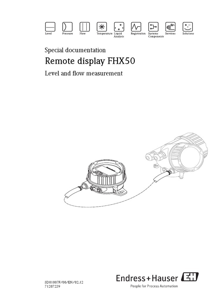 Special Documentatin FHX50 | PDF | Electrical Connector | Equipment