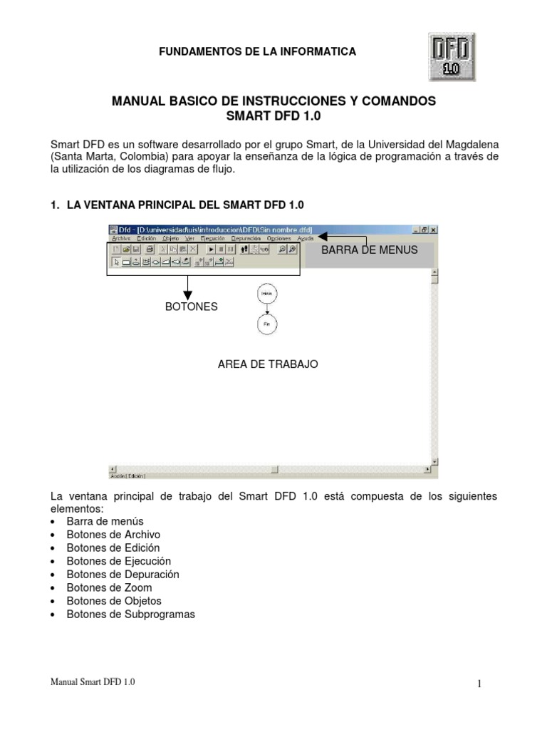 Manual DFD | PDF | Point and Click | Ventana (informática)