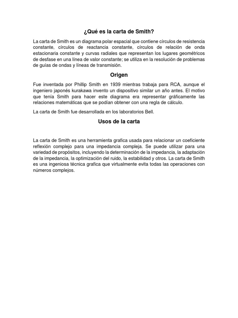 Guía de la Carta de Smith | PDF | Métodos y materiales de enseñanza