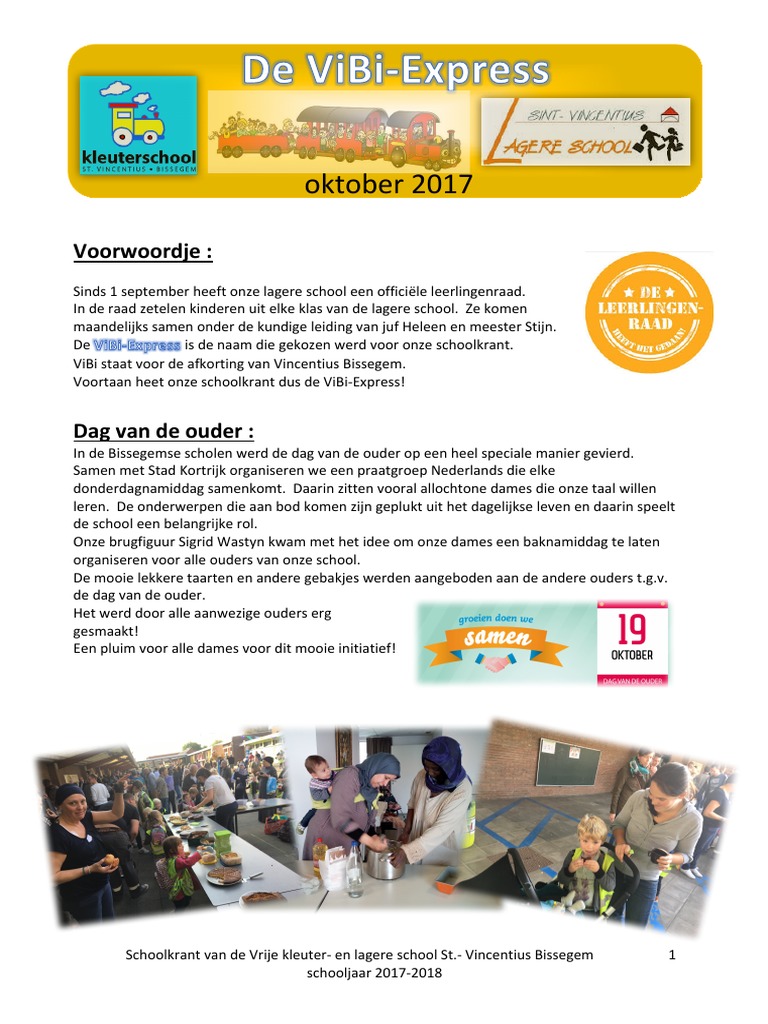 Schoolkrant Oktober 17 | PDF