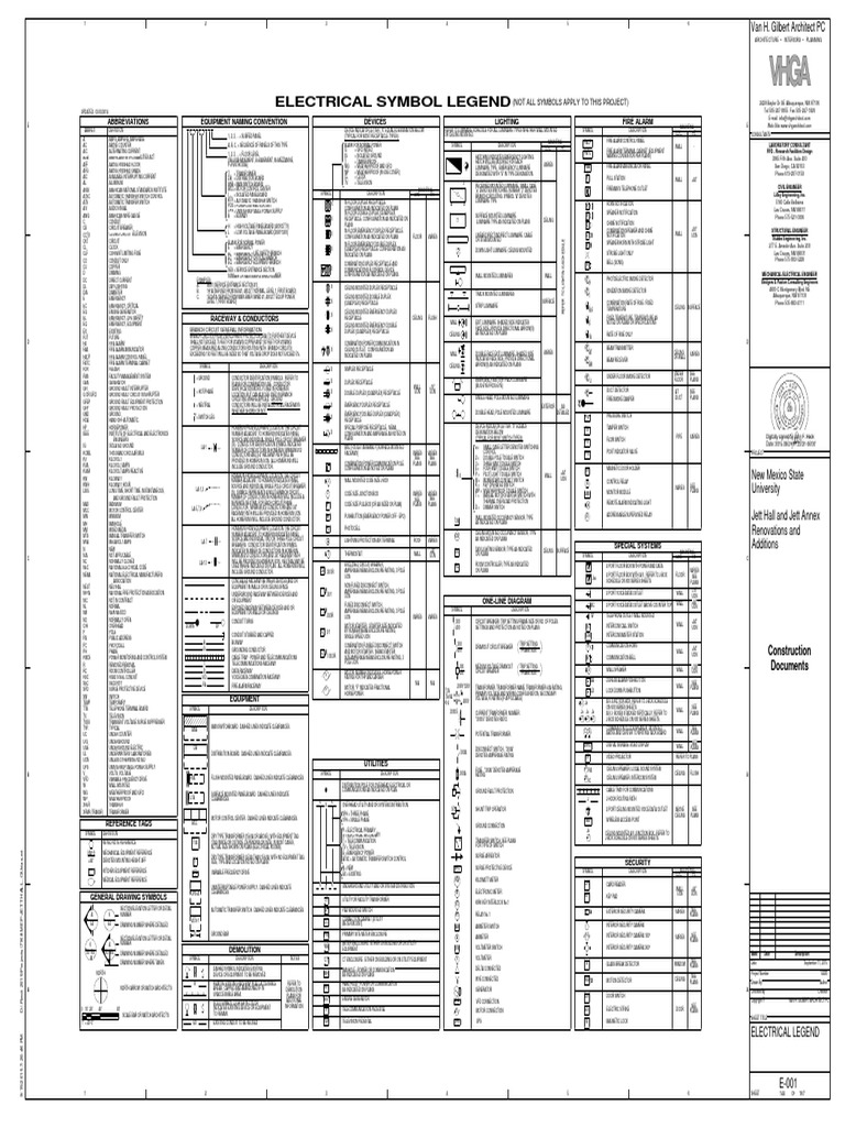 Electrical Dwgs | PDF | Equipment | Components