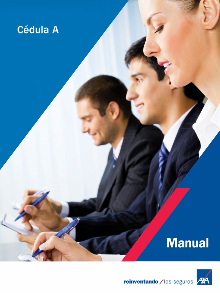 Manual Cedula A Nuevo 2011 PDF | PDF | Póliza de seguros | Seguro