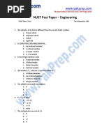 USAT Past Papers | PDF