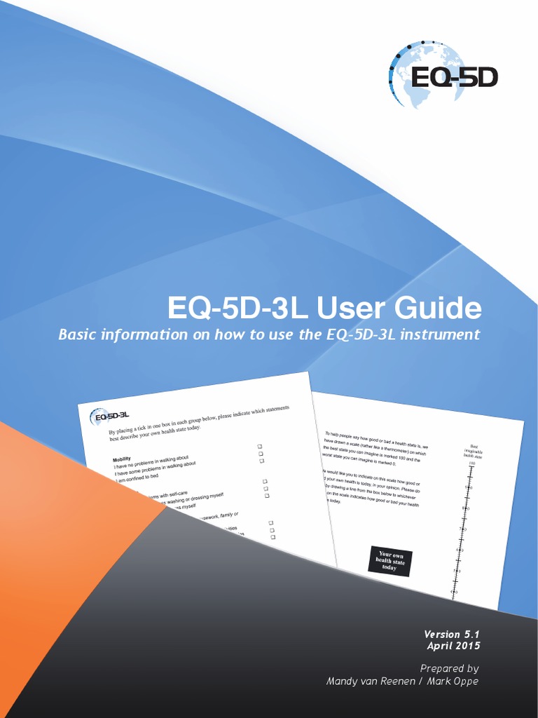 EQ-5D-3L UserGuide 2015 | PDF | Science | Wellness