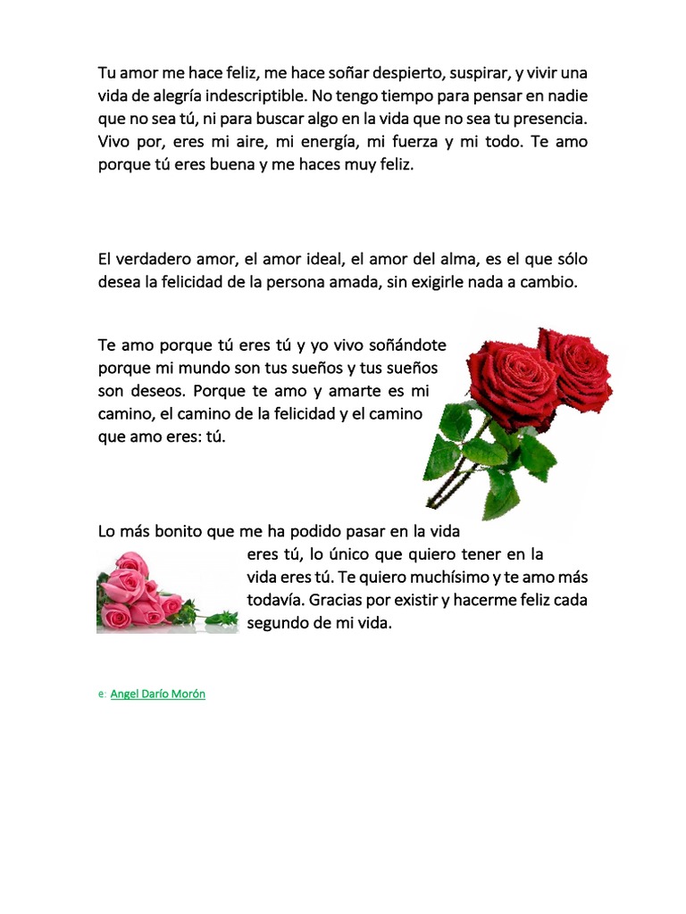Carta de Amor | PDF