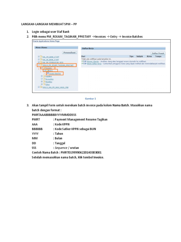 Entri Manual SPM - PP | PDF