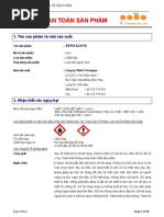 MSDS Sơn | PDF