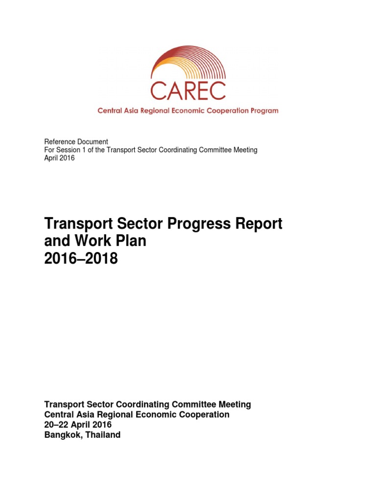 2016 15th TSCC Progress Report | PDF | Tajikistan | Road Traffic Safety