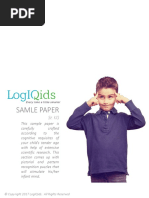 LOGIQIDS ASSESSMENT Worksheet | PDF | Numbers | Mathematics