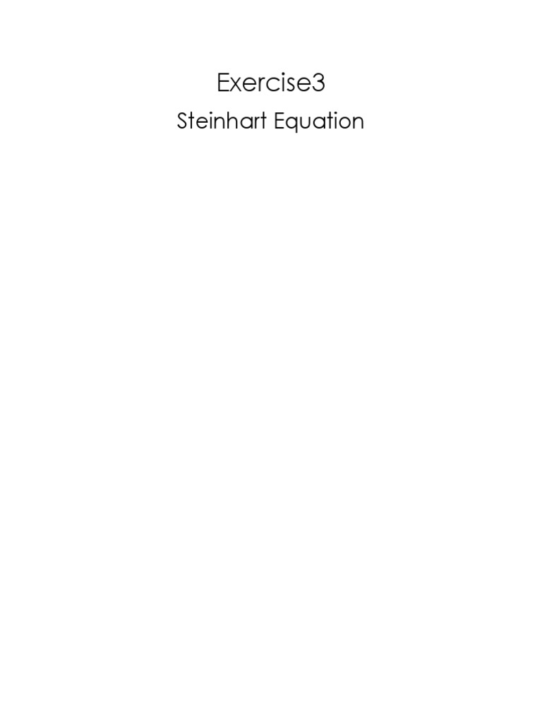 Exercise3: Steinhart Equation | PDF | Software Engineering | Computer Programming