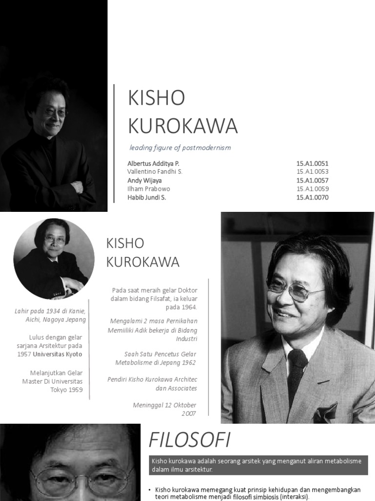 Kiso Kurokawa Teori Sejarah Arsitektur Modern Dan PostModern | PDF