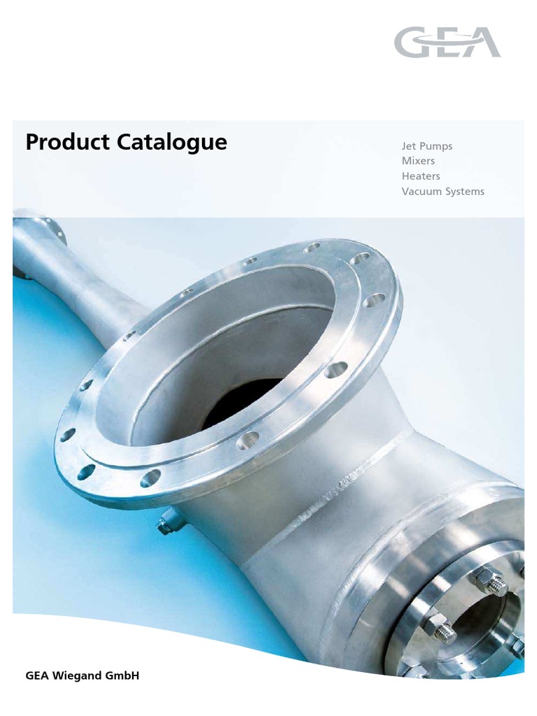 GEA Product-Catalogue Brochure en Tcm11-22949 | PDF | Jet Engine | Pump
