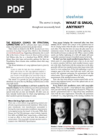 Snug-Tightened Bolt Installation Guide | PDF | Mechanical Engineering