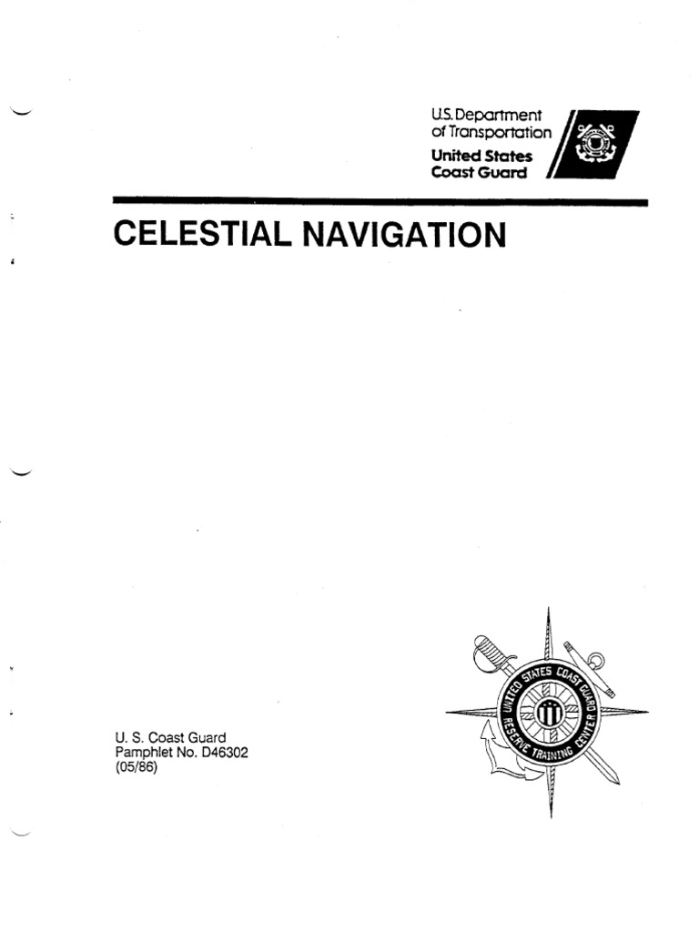 Celestial Navigation USCG 1988 PDF | PDF