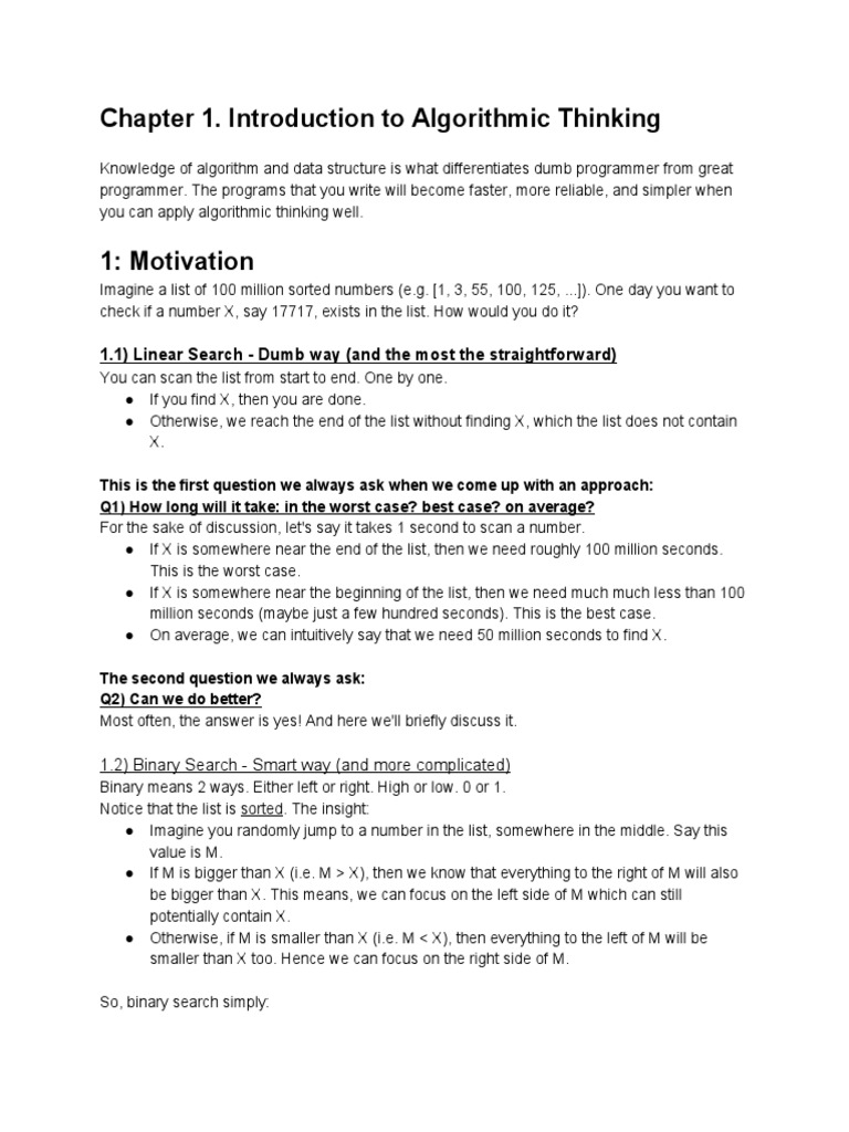 Algorithmic Thinking | Download Free PDF | Computer Programming | Mathematical Logic
