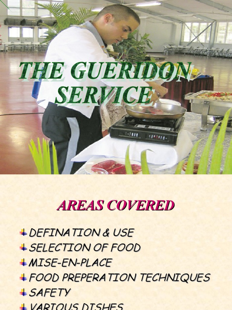 Gueridon Service | PDF | Tableware | Foods