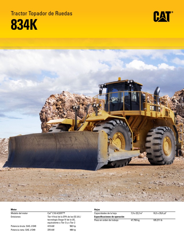 Cat 834k | Descargar gratis PDF | Transmisión (Mecánica) | Factores ...