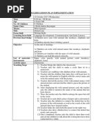 Contoh Template Lesson Plan KSPK (Tadika) | PDF | Educational ...