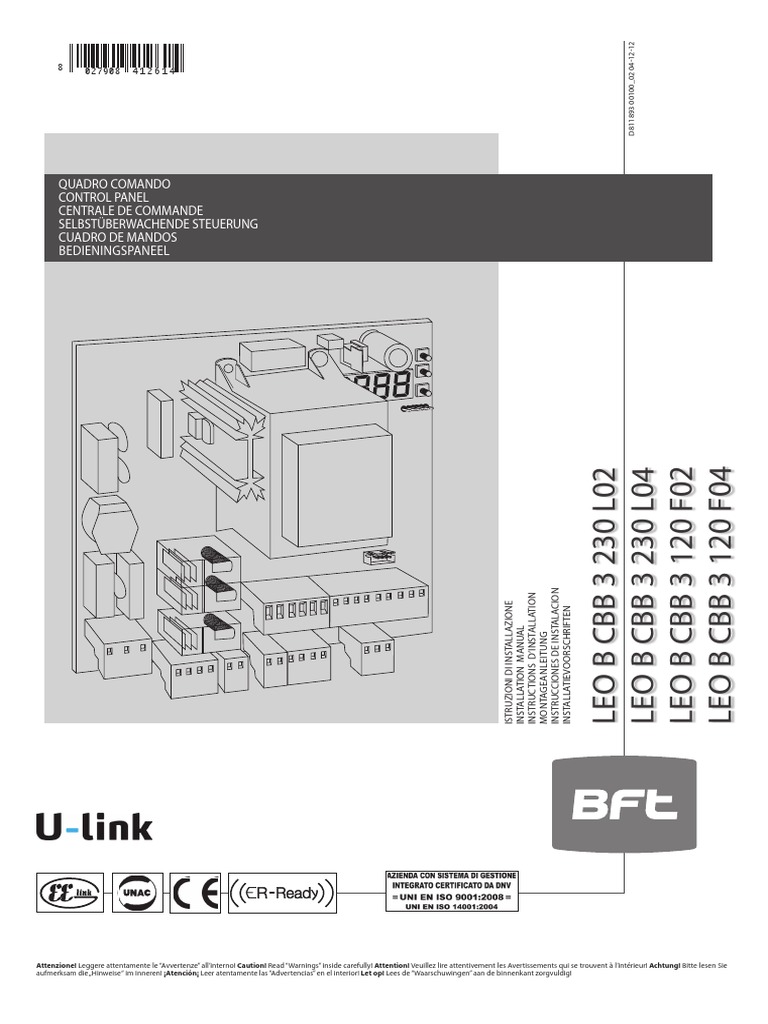 Manual BFT Leo B CBB | PDF | Computing And Information Technology | Science