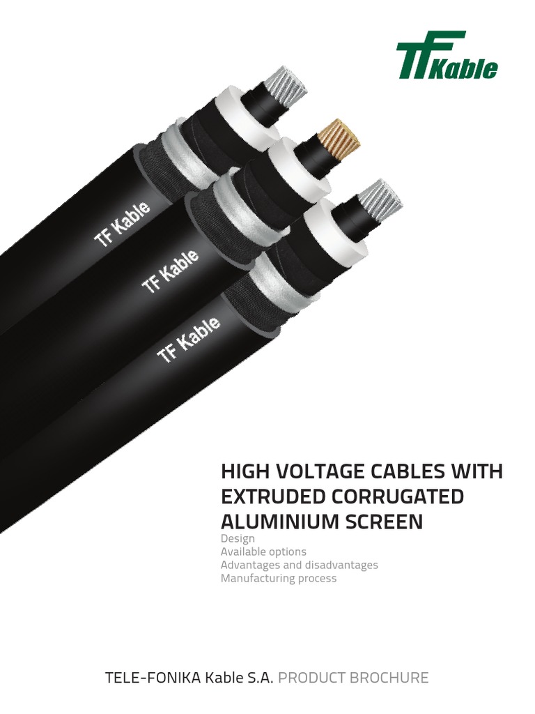 TF Corrugated | PDF | Coaxial Cable | Extrusion
