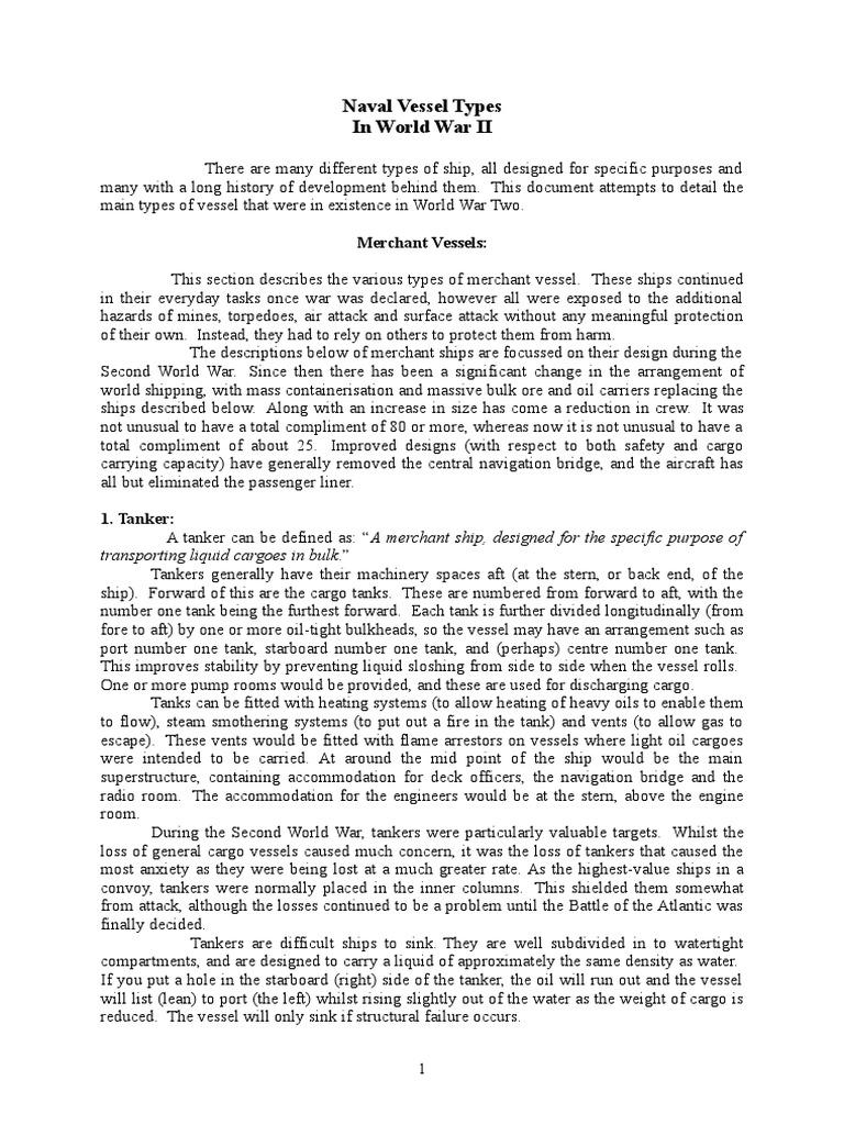 Naval Vessel Types | PDF | Ocean Liners | Ships