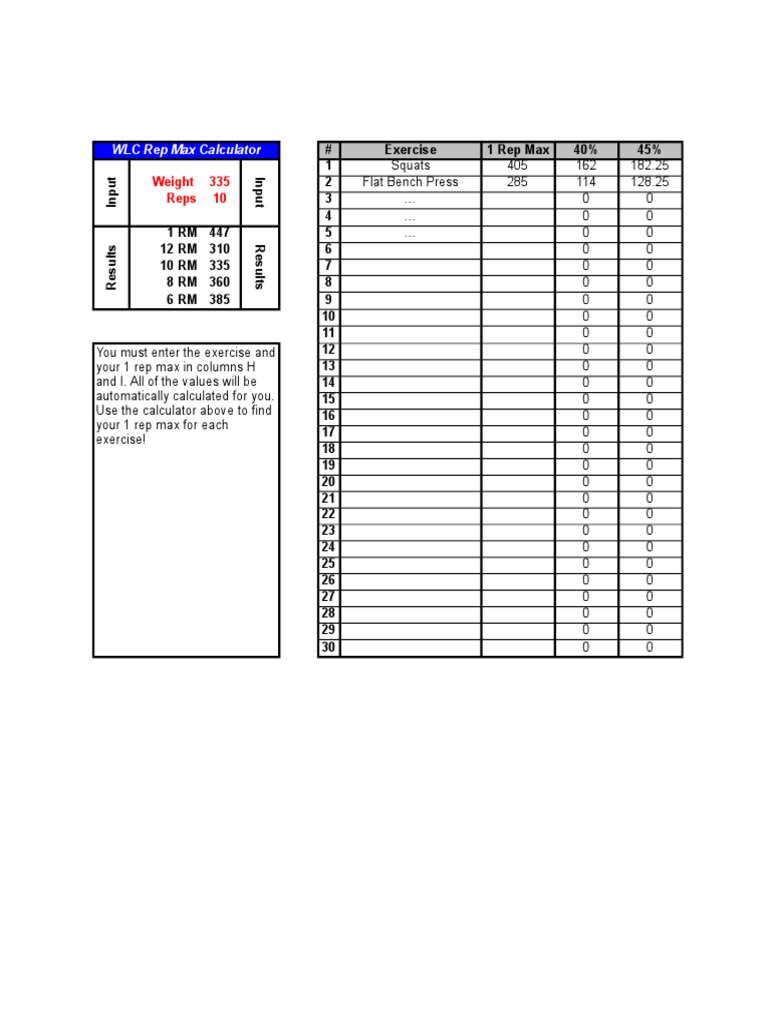 Pyramid Weight Lifting Chart | PDF | Recreation | Athletic Sports