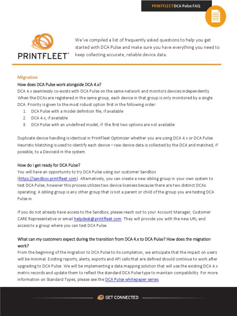 Dca Pulse Faq Final | PDF | Hypertext Transfer Protocol | Transport Layer Security