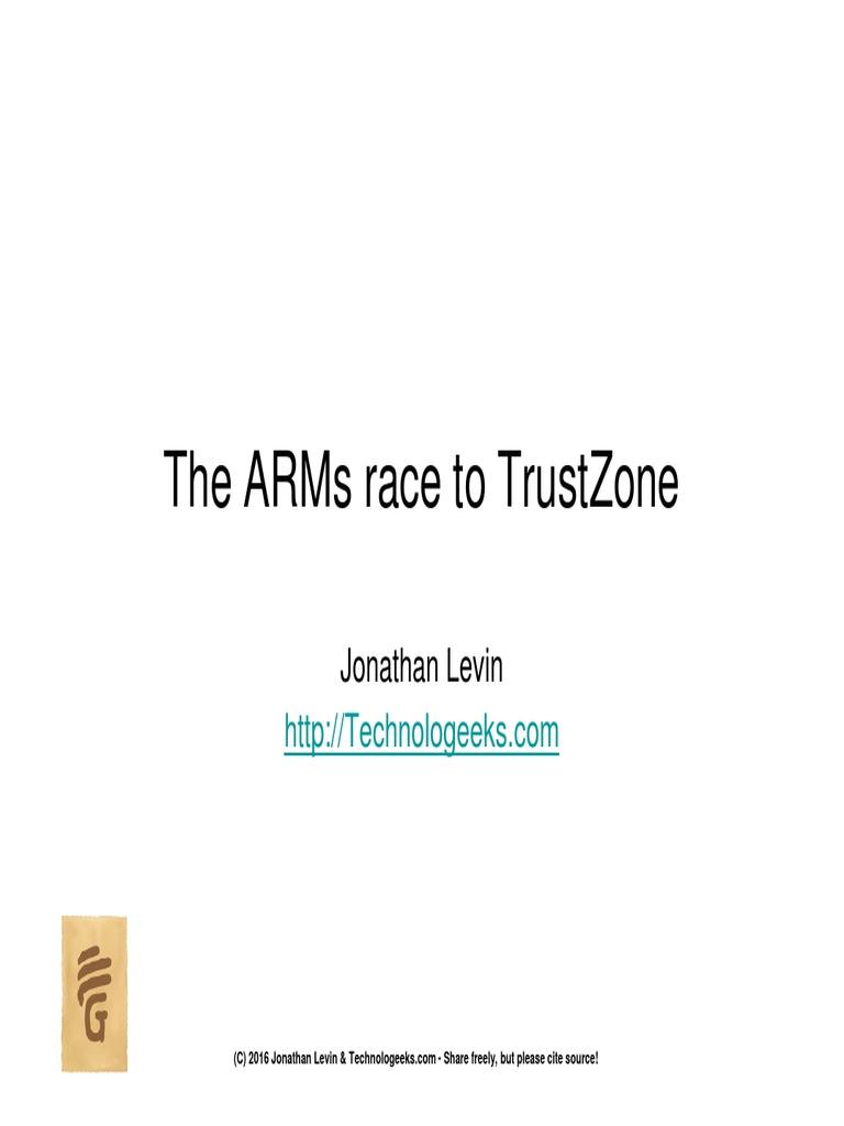 Trust Zone | Download Free PDF | Arm Architecture | Operating System