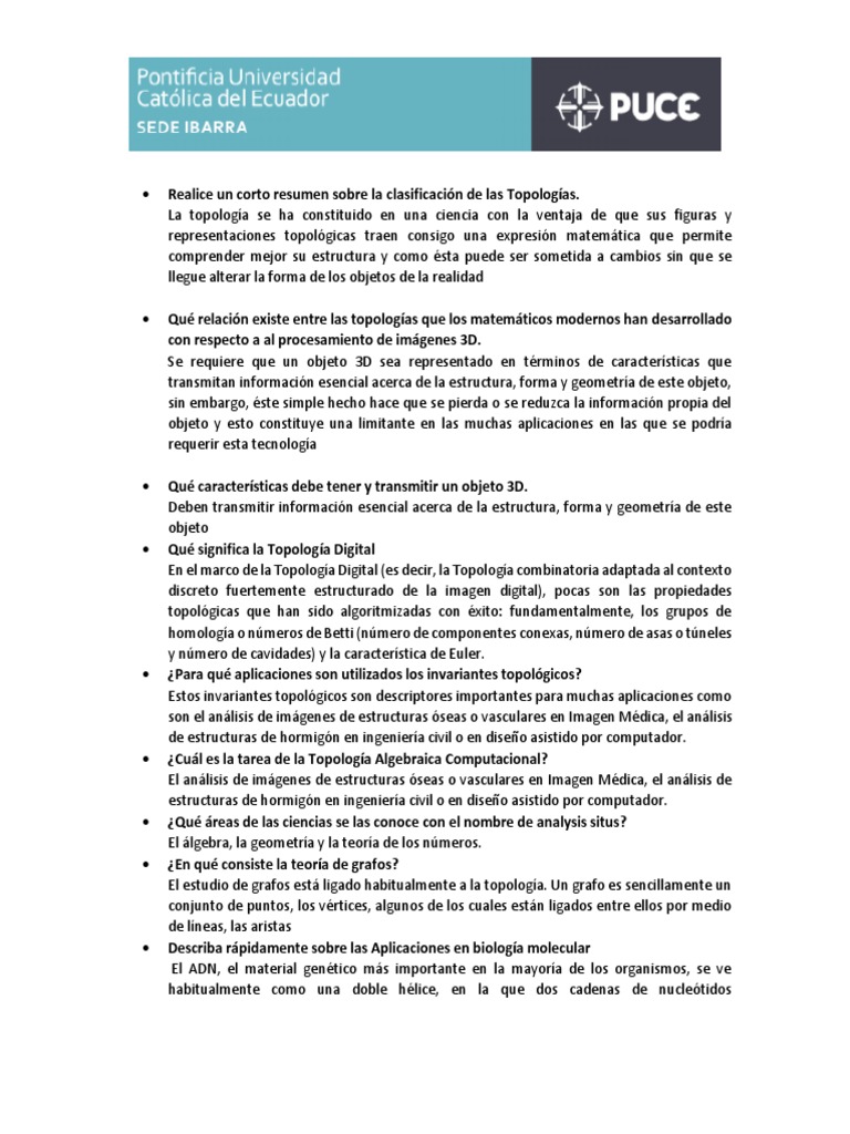 Topología Imágenes 3d, Matemática y Redes | PDF | Topología | Imagenes ...